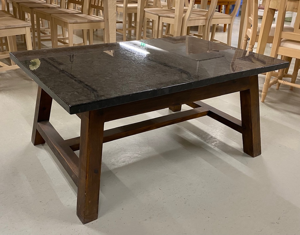 Laivasto-sohvapöytä 110x70, kivikansi | JUVI